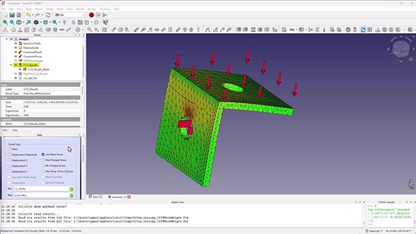 Intro to FreeCAD Part 10: Finite Element Method (FEM) WorkBench Tutorial
